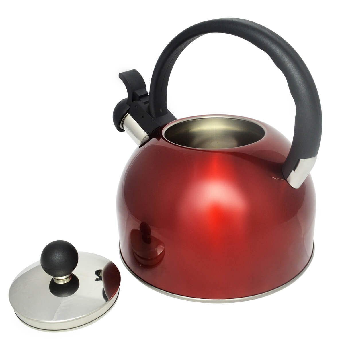 Meu Chá de Casamento | Chaleira inox com apito 2 L - Meu Chá de Casamento